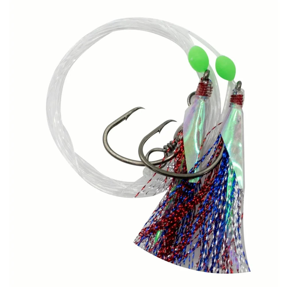 Flasher Rig Burnsco 5/0 Blue Red | Road Tech Marine