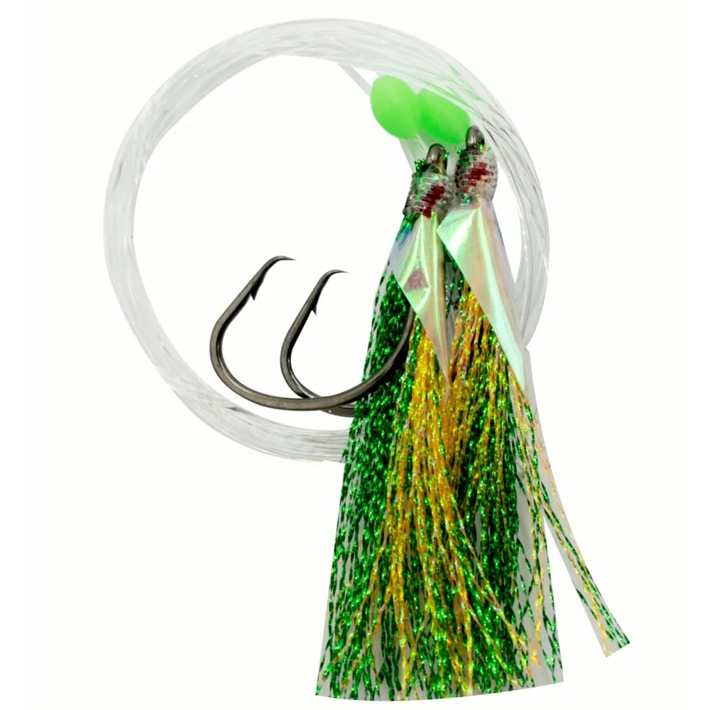 Flasher Rig Burnsco 7/0 Green Orange | Road Tech Marine
