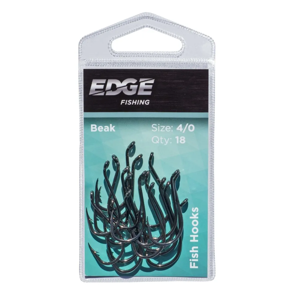 Edge Beak Hook Standard Packs 4/0 18 pack | Road Tech Marine