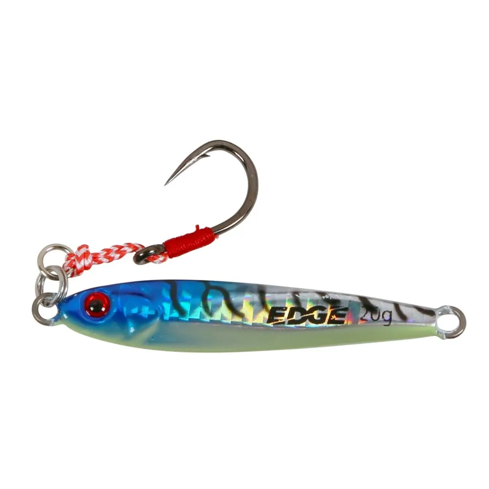 Edge Micro Jig 20g Blue Tiger | Road Tech Marine