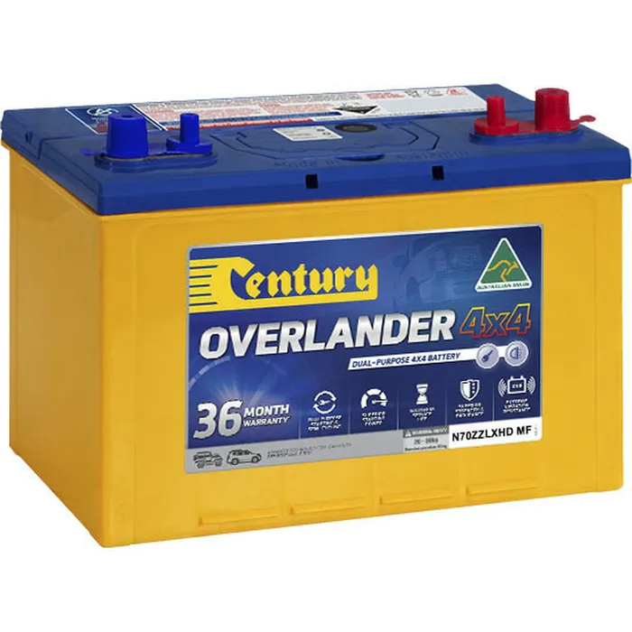 Century Ultra Hi Performance 4WD Battery N70ZZLXHD MF 760CCA 100AH 12V ...