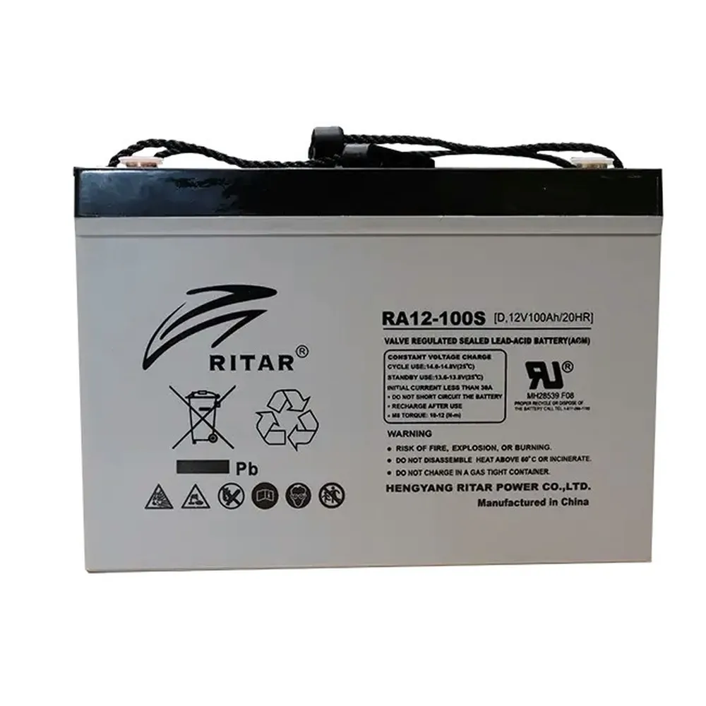 Ritar 12V 100AH SLA Battery RA12-100S | Road Tech Marine