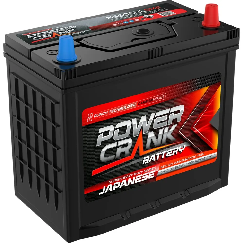 Power Crank Japanese Series Starting Battery NS60SNLSMF | Road Tech Marine