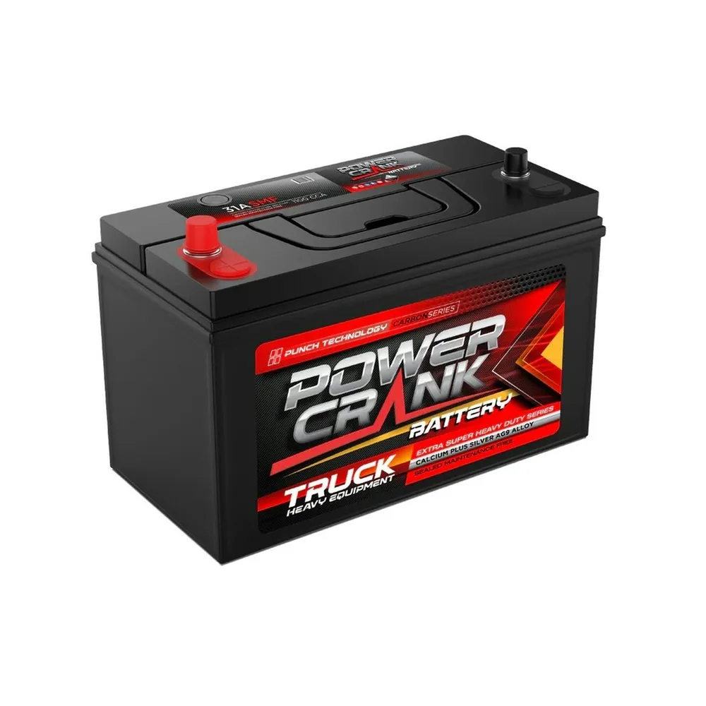 Power Crank Truck And Heavy Equipment Series Starting Battery 31A SMF ...