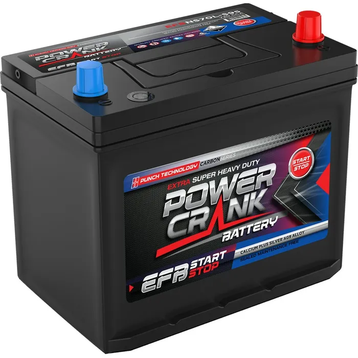 Power Crank Efb Series, Enhanced Flooded Stop Start Battery EFBNS70 ...
