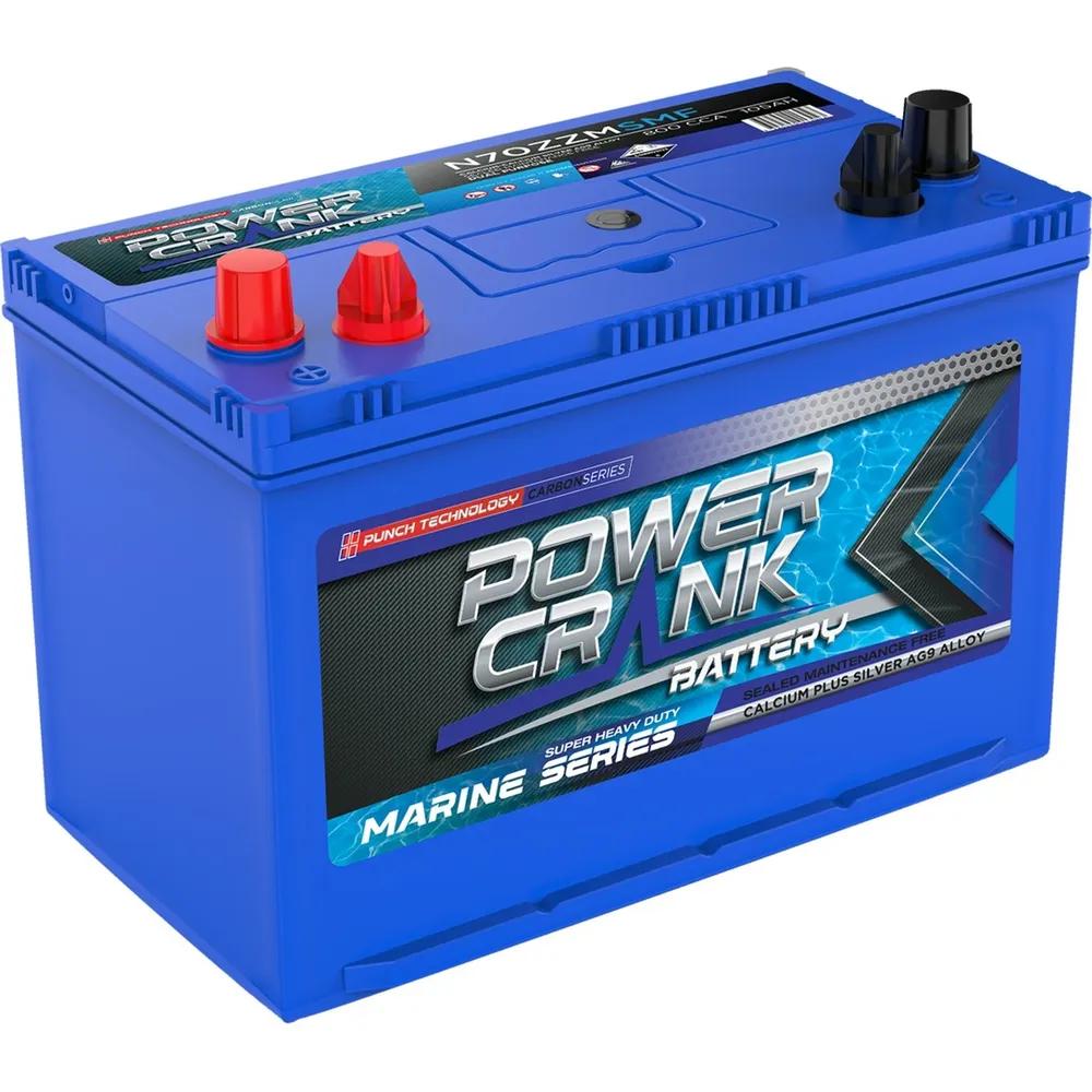 Power Crank Marine Series, Starting / Deep Cycle Battery N70ZZMSMF ...