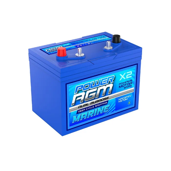 Power Crank Power AGM Dual Purpose Marine Series AGM Deep Cycle And ...