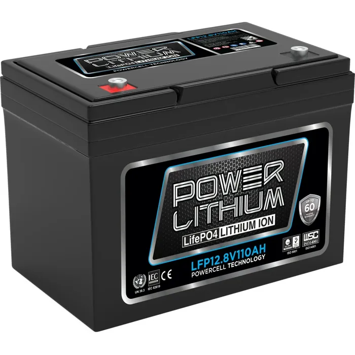 Power Crank Power Lithium 12.8V 110Ah Deep Cycle Battery LFP12.8V110AH ...