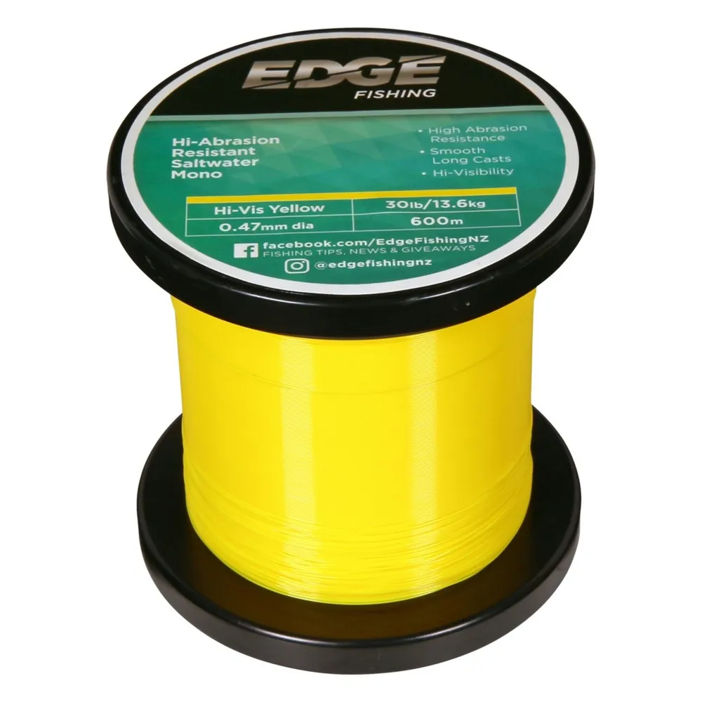 Edge Mono Shore Fishing 30lb 600m | Road Tech Marine