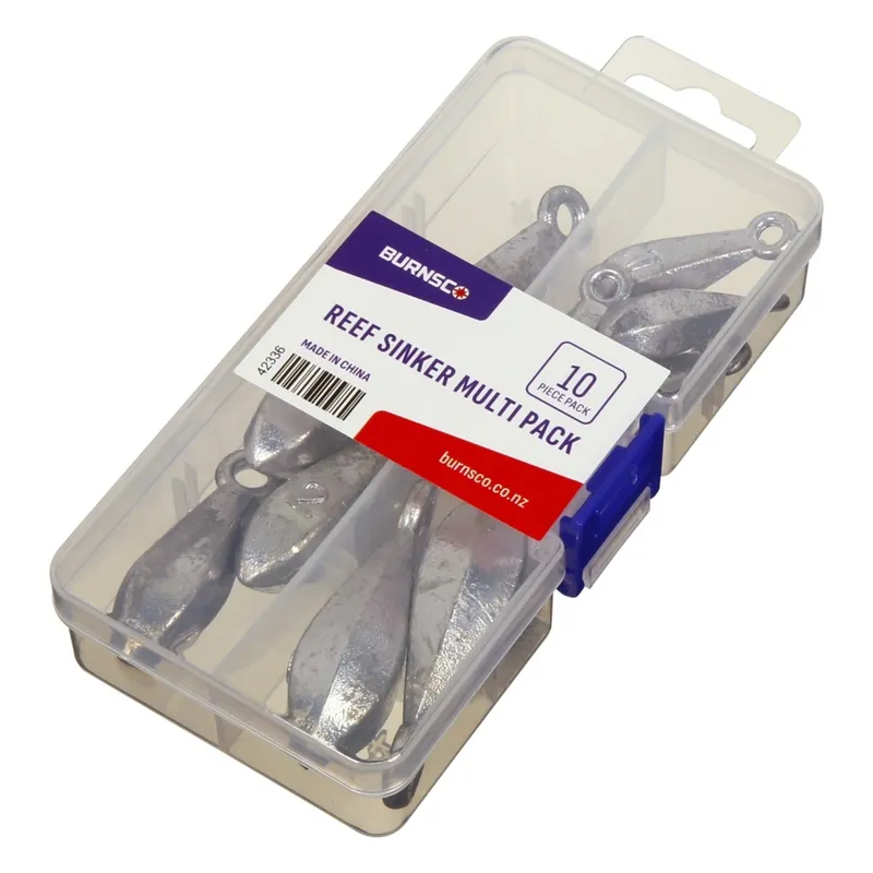 Burnsco Reef Sinker Multi 10pc Kit | Road Tech Marine