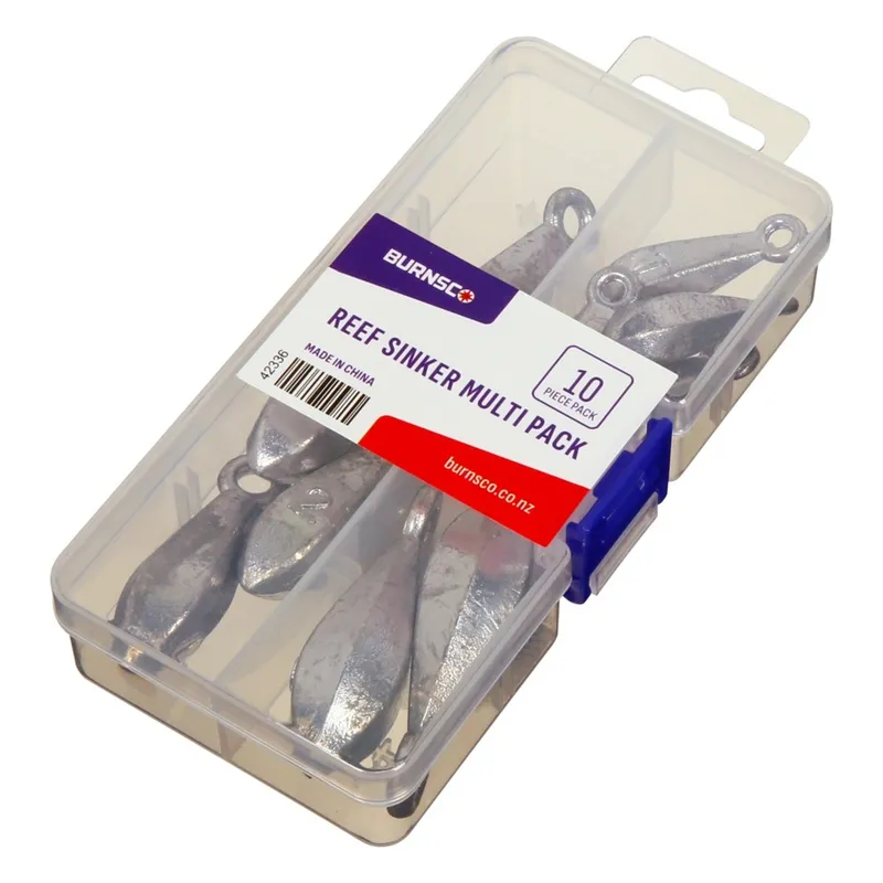 Burnsco Reef Sinker Multi 10pc Kit | Road Tech Marine