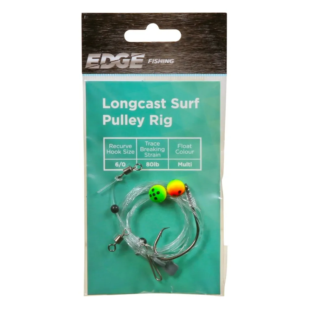 Edge Long Cast Multicolour Surf Pully Rig 6/0 | Road Tech Marine