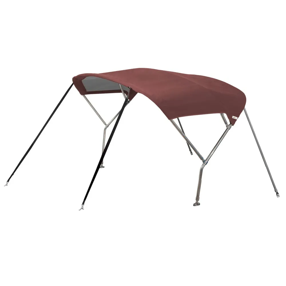 Sailboat Bimini Stainless Steel 3 Bow 1.8M-2.1M Maroon NA 065-1M | Road ...