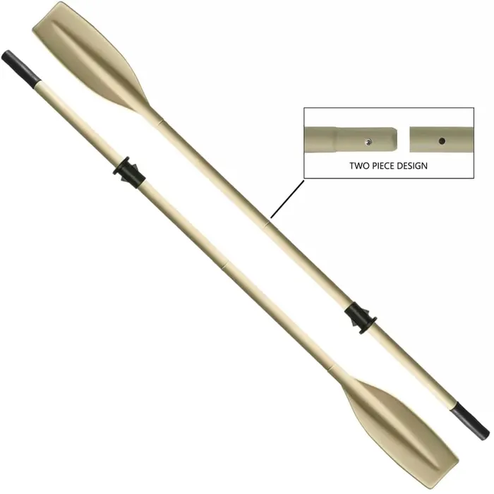 Oars Aluminium 2 Pce With Oar Stopper 2.00M (6.5ft) Pair PA 410-2B ...