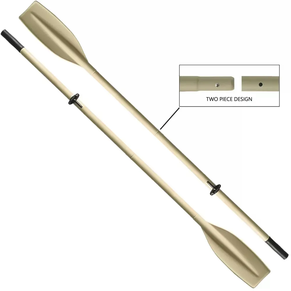 Oars Aluminium 2 Pce 12mm (1/4In) Pin Oar Lock 2.60M (8.5ft) Pair PA ...