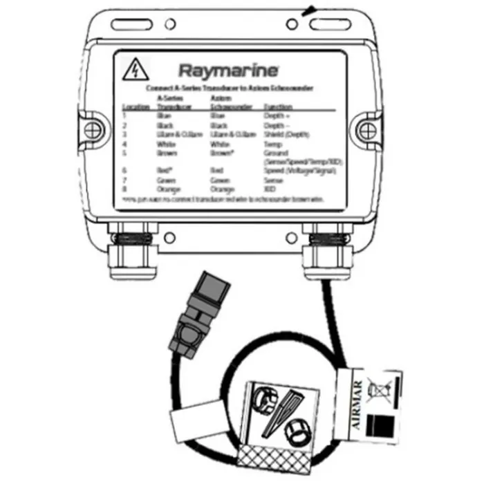 Raymarine Airmar Embedded Transducer Junction Box | Road Tech Marine