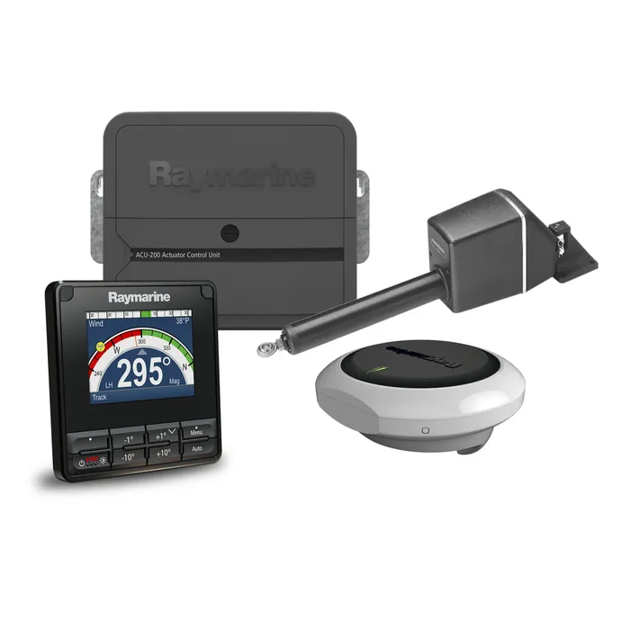 Raymarine Evolution Autopilot with p70s control head, ACU-200, EV1 ...