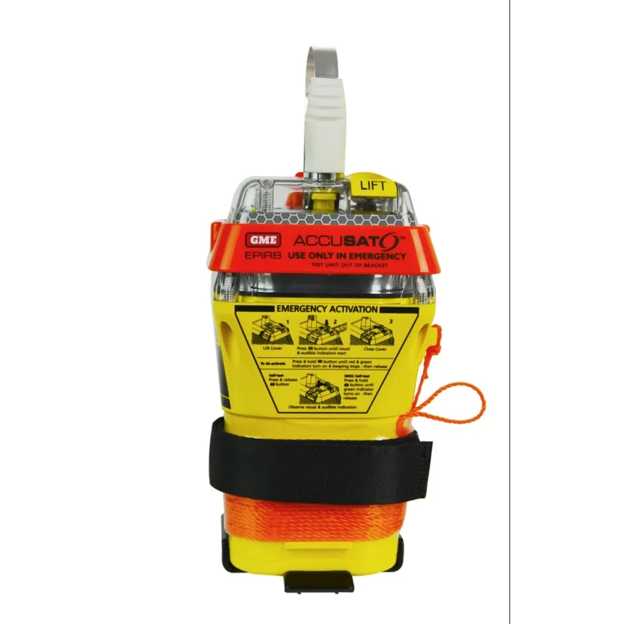 GME EPIRB GNSS Manually Activated with GPS | Road Tech Marine