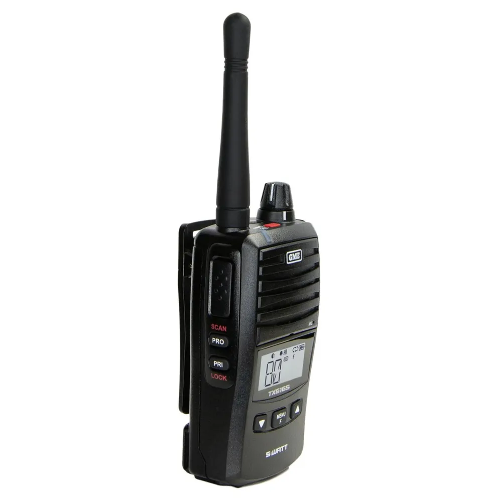 GME 5W UHF Transceiver TX6165 with Accessories | Road Tech Marine