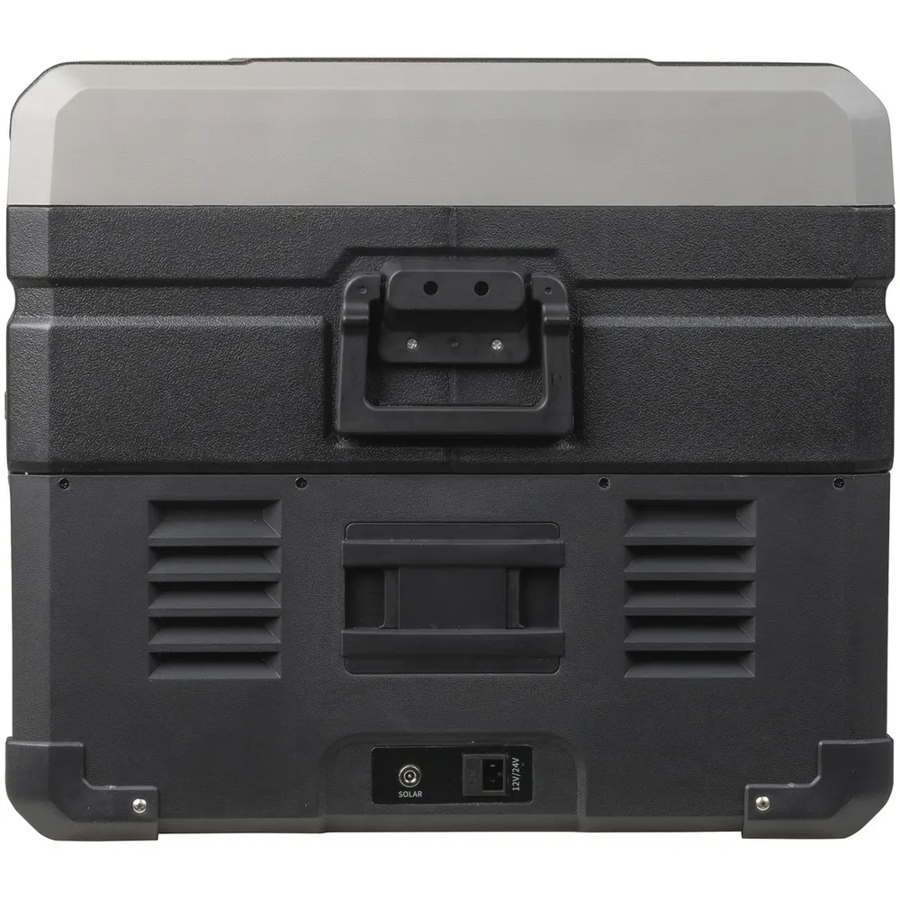 95L Brass Monkey Portable Low Profile Dual Zone Fridge/Freezer with ...