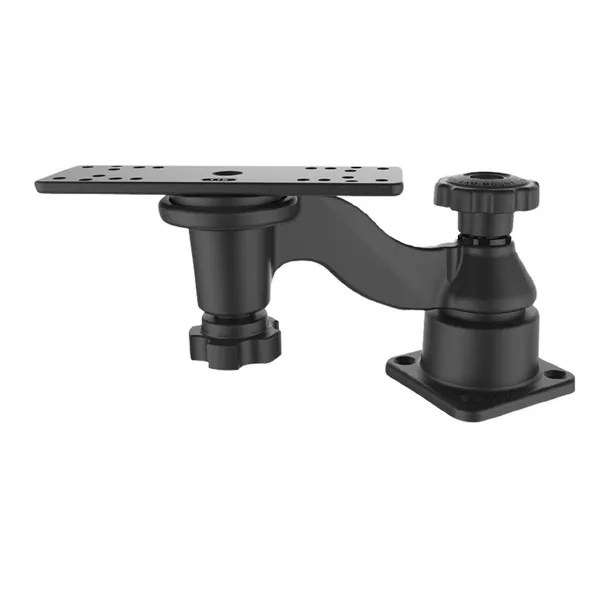 Ram Swing Arm Horizontal Mount Base for Electronics | Road Tech Marine