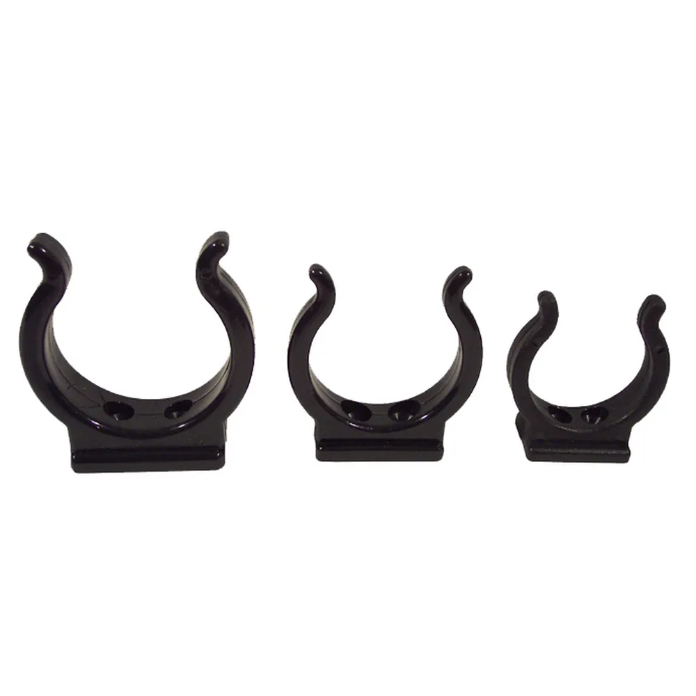 Tube Holders - 19mm Black | Road Tech Marine