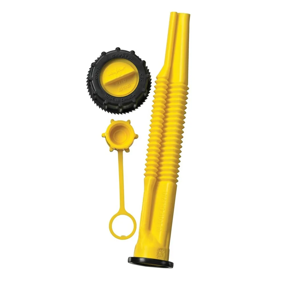 Scepter Jerry Can Accessory Kit - includes Cap, Stopper, Vent Cap and ...