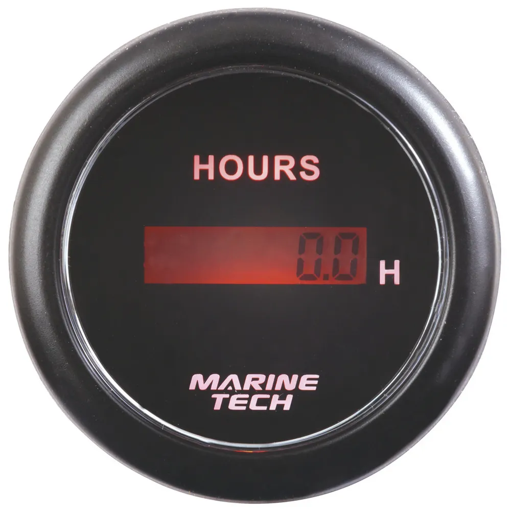 Hour Meter - LCD Black | Road Tech Marine