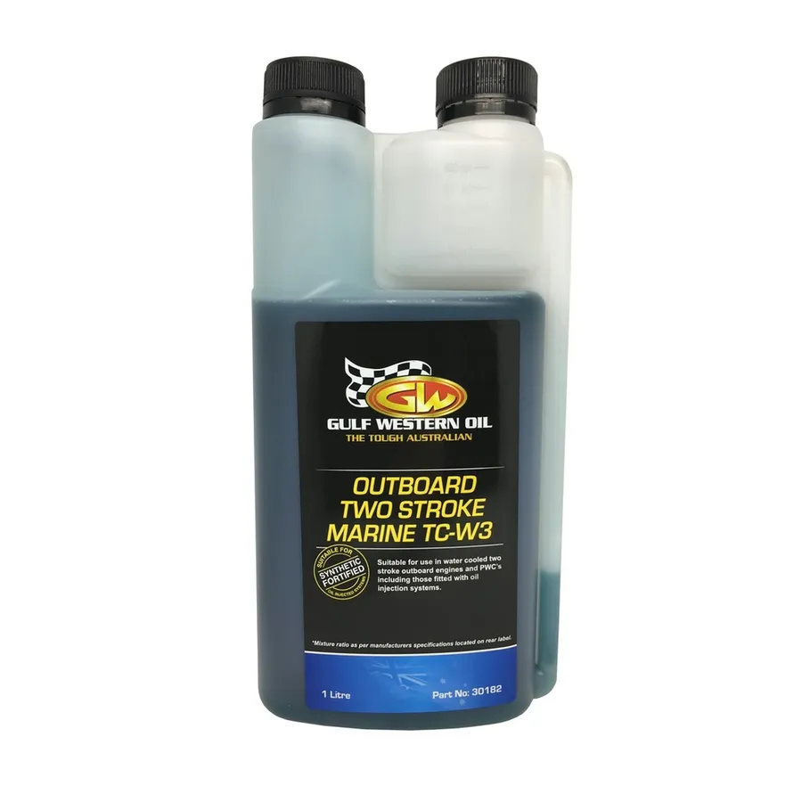 2-Stroke Self-mixing Outboard Oil (TC-W3) - 1 Litre | Road Tech Marine