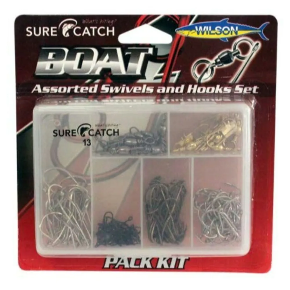 Surecatch Hook And Swivel Pack - Boat - 308SHBO | Road Tech Marine