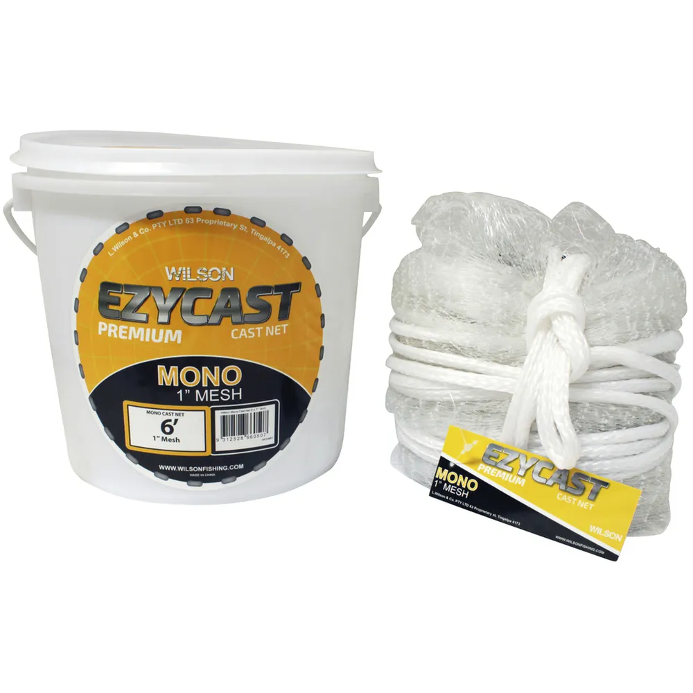 Ezy Cast Mono Cast Net 6X1in .3Mm - WCNM61 | Road Tech Marine