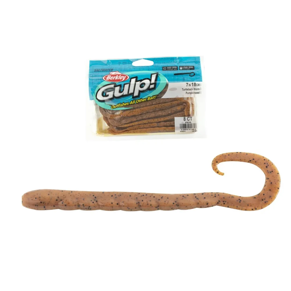 Berkley GTB7-PS GULP TB WRM 7IN PUMPKINSEED | Road Tech Marine