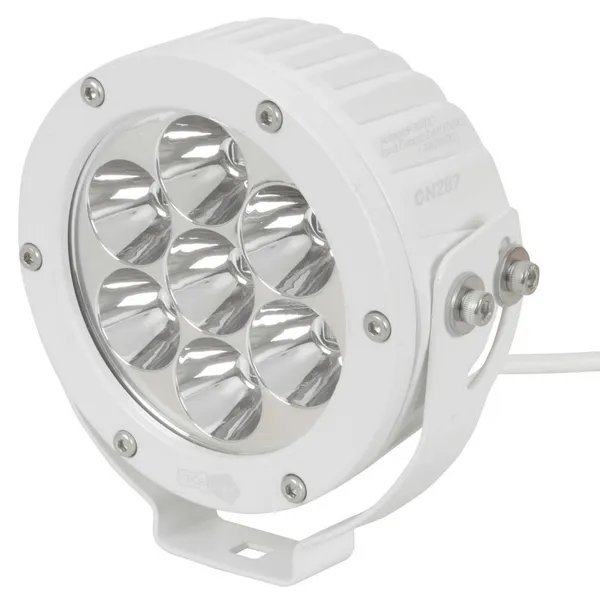 3486 Lumen IP68 Solid LED Spotlight White | Road Tech Marine