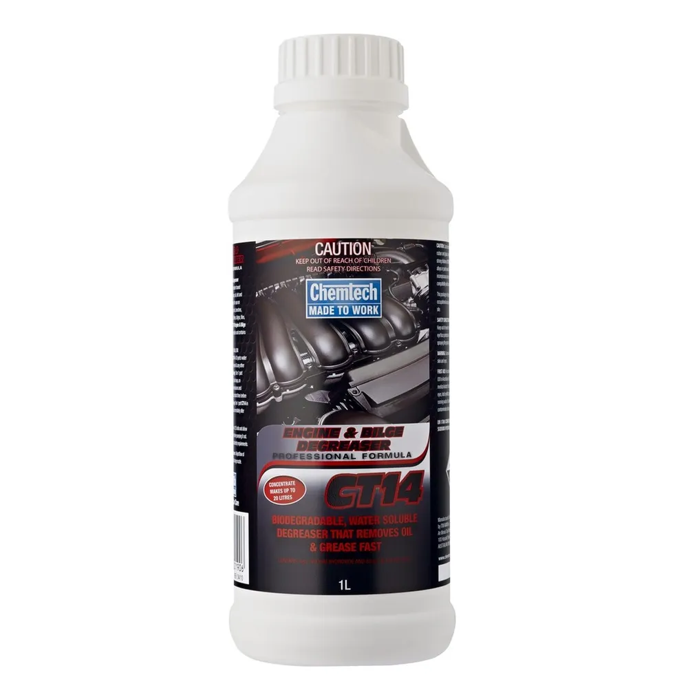 Chemtech CT14 Bilge and Engine Cleaner 1litre | Road Tech Marine