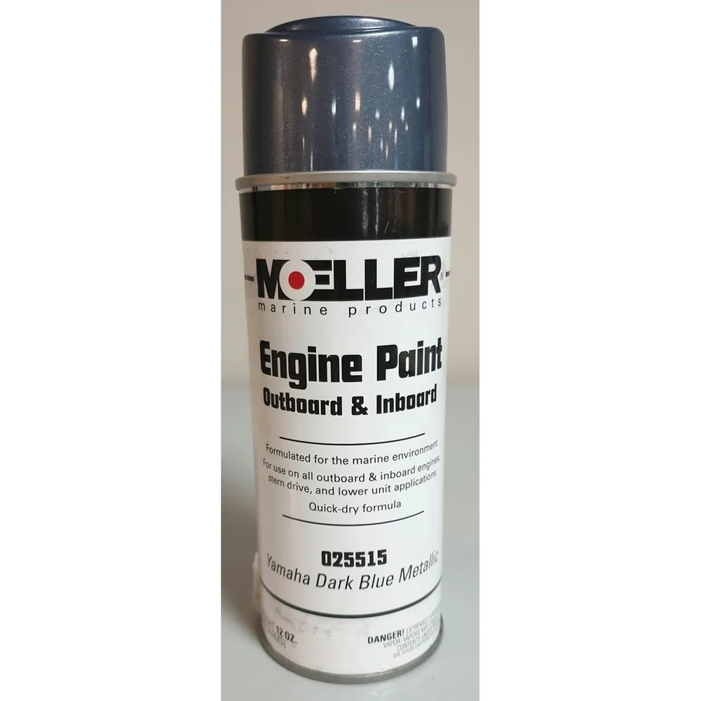 Yamaha Dark Blue Metallic Engine Paint 340g (12oz) | Road Tech Marine