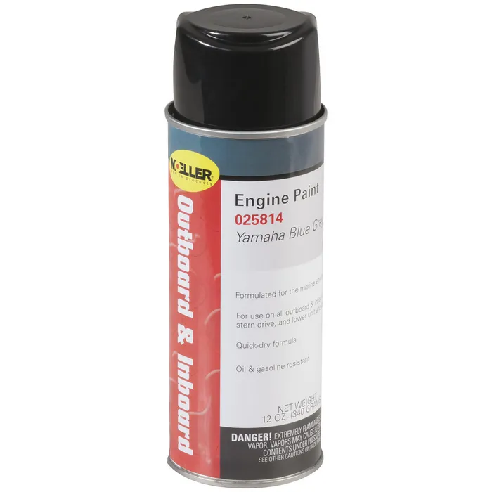 Yamaha Blue-Grey Metallic Engine Paint 340g (12oz) | Road Tech Marine