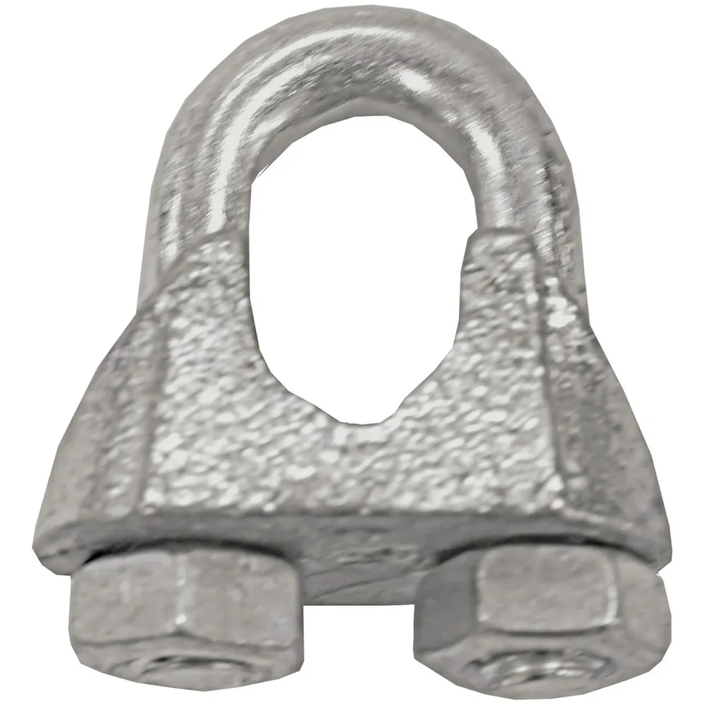 Wire Rope Grips - Galvanised - 6mm (1/4") 10pk | Road Tech Marine