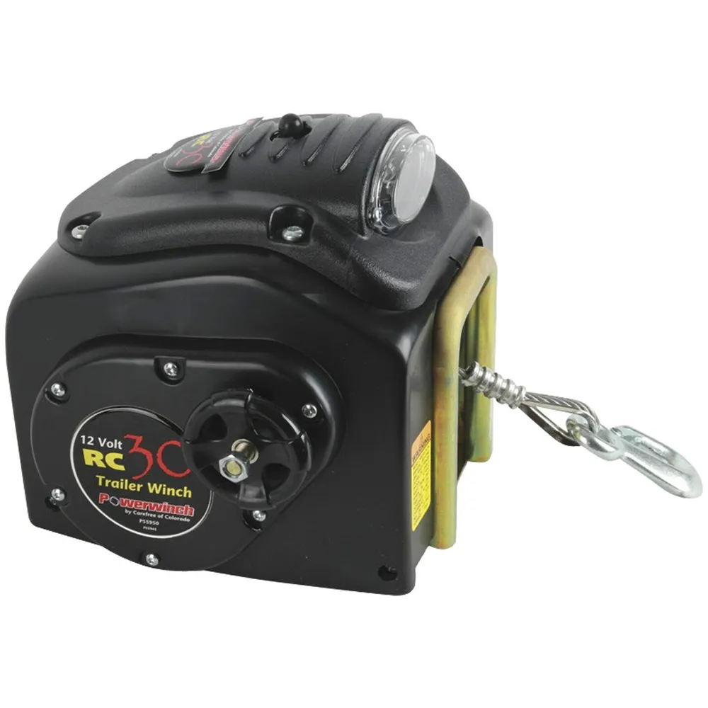 12 Volt 5.2t Winch with Remote Control | Road Tech Marine