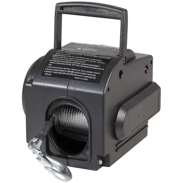 2000lb Electric Trailer Winch with Remote | Road Tech Marine