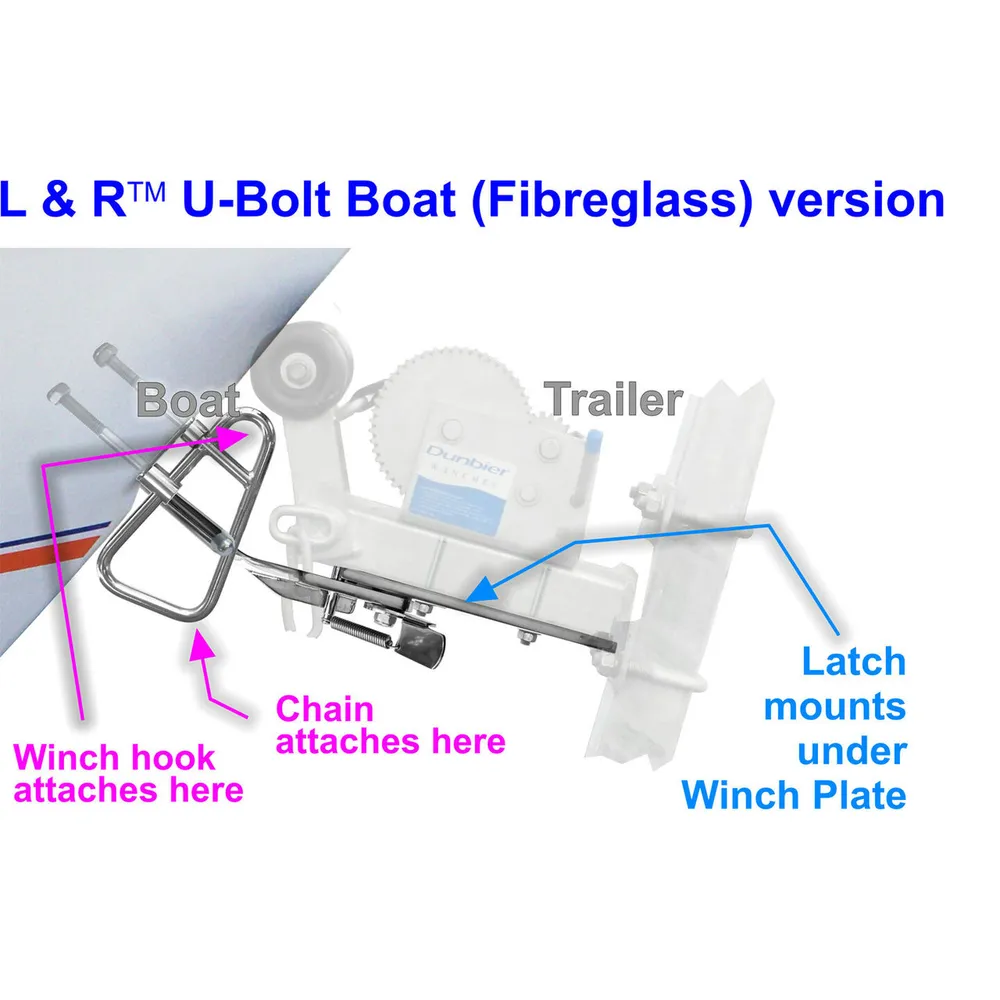 Launch and Retrieve Boat Latch for Fibreglass Boats | Road Tech Marine