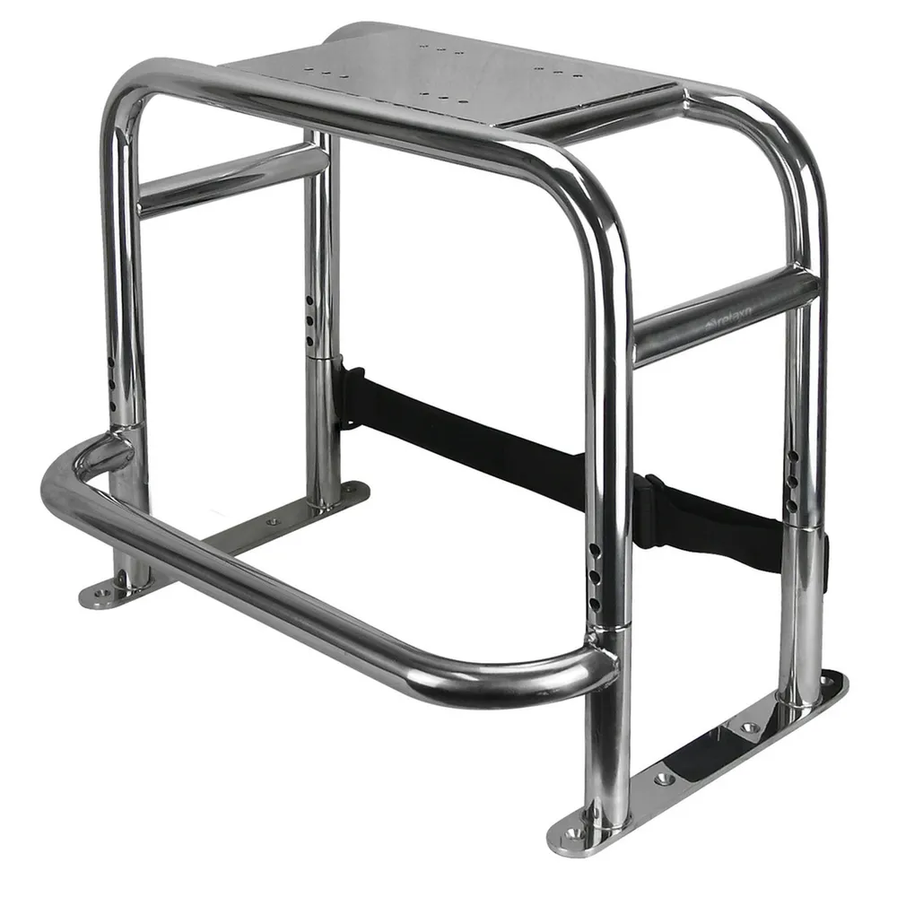 Relaxn Space Frame Pro Stainless Steel Seat Pedestal | Road Tech Marine