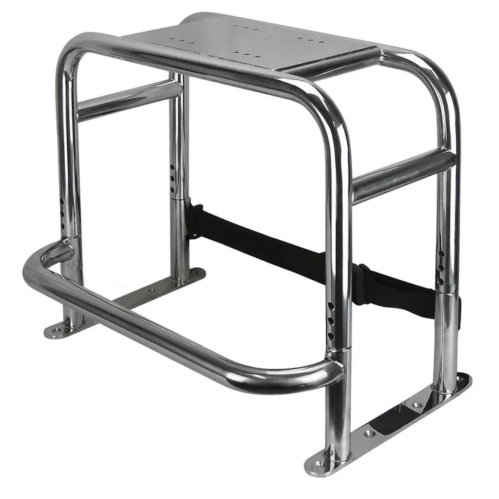 Relaxn Space Frame Pro Stainless Steel Seat Pedestal | Road Tech Marine