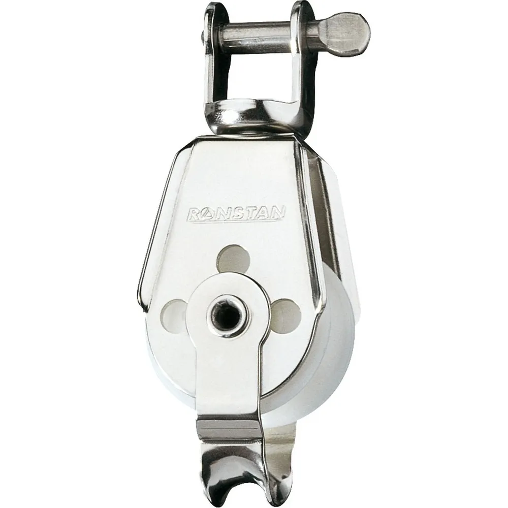 29mm Single Block, Swivel Shackle Head, Becket RF567 | Road Tech Marine