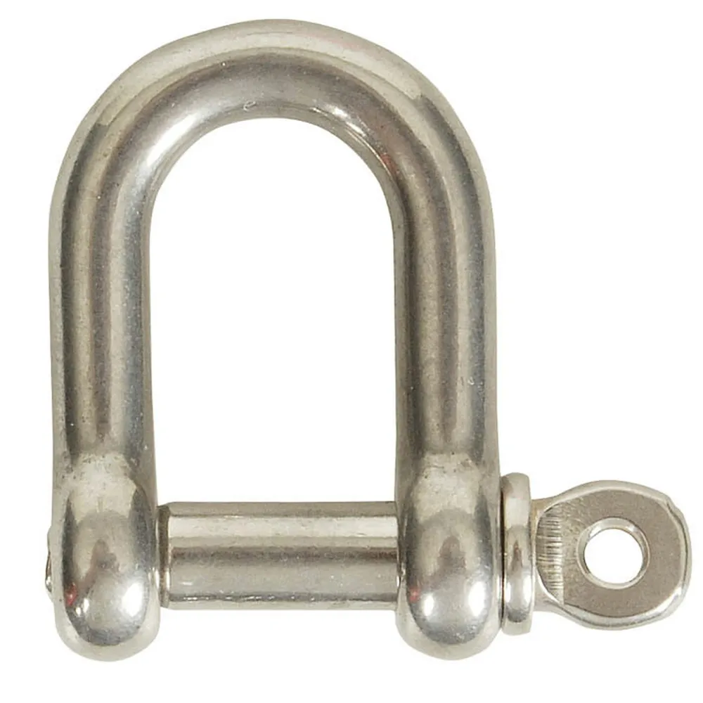 Stainless Steel Shackles - Dia 12mm SWL 1350kg - Throat 43mm | Road ...