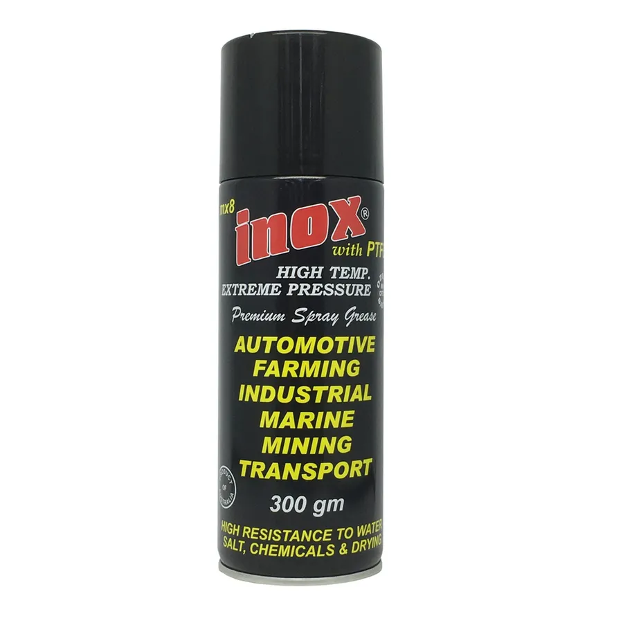 INOX MX8 High Performance Grease - 300g Spray Can | Road Tech Marine
