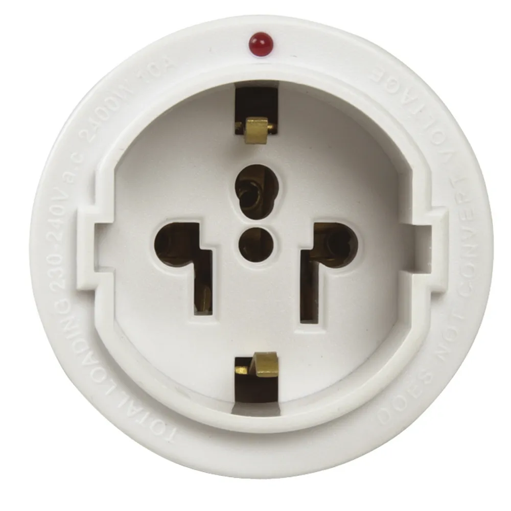 Earthed Adaptor for Australia & NZ with Surge Protection | Road Tech Marine