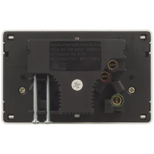 10A Double GPO Power Point with 2 Pole Switching and Dual USB Charging ...