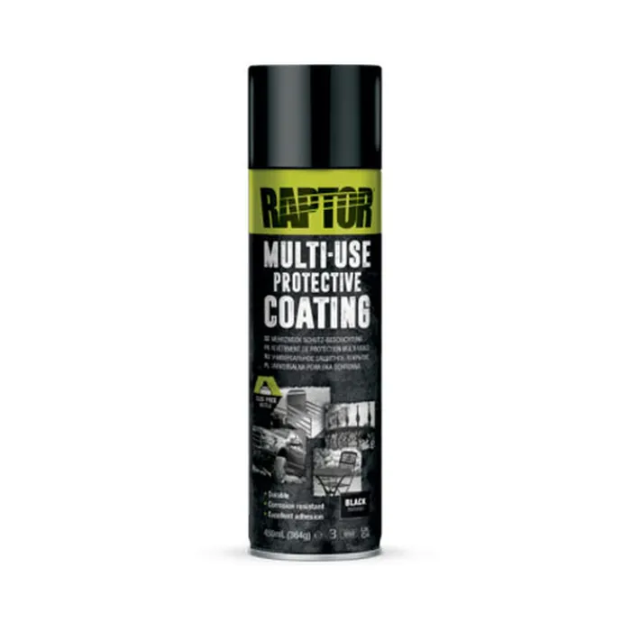 RAPTOR 1K Multi Use Protective Coating 450ml - Black | Road Tech Marine