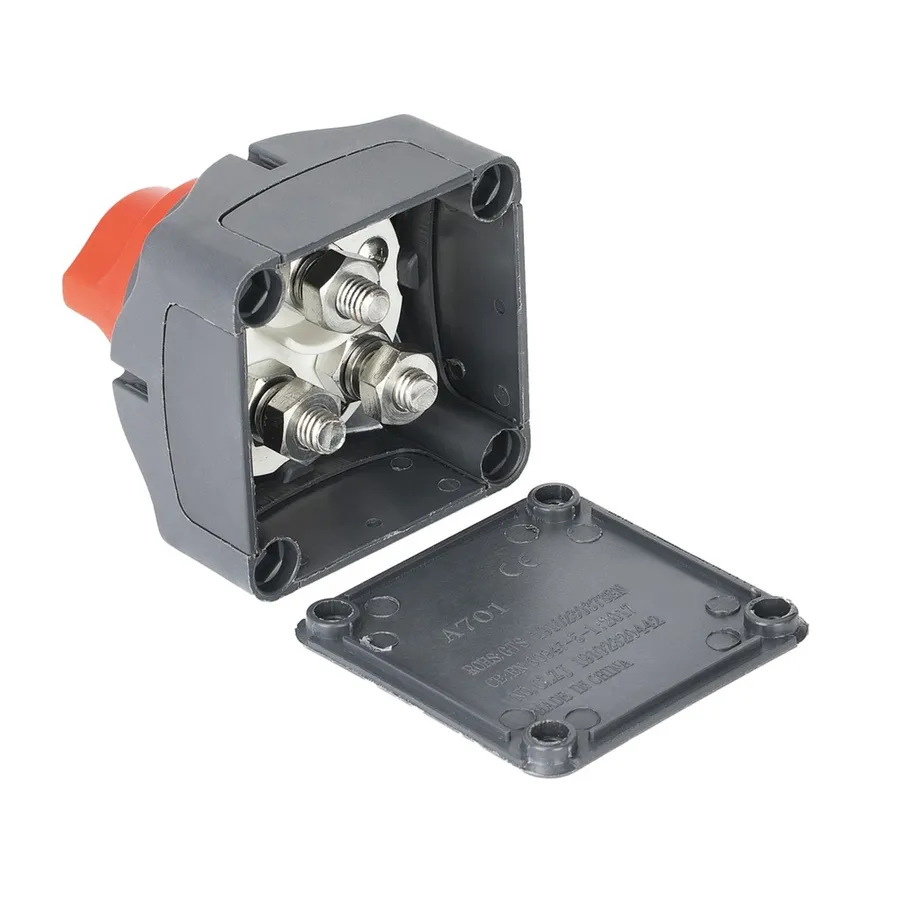 200A Panel Mount Battery Isolator Switch with Removable Key | Road Tech ...