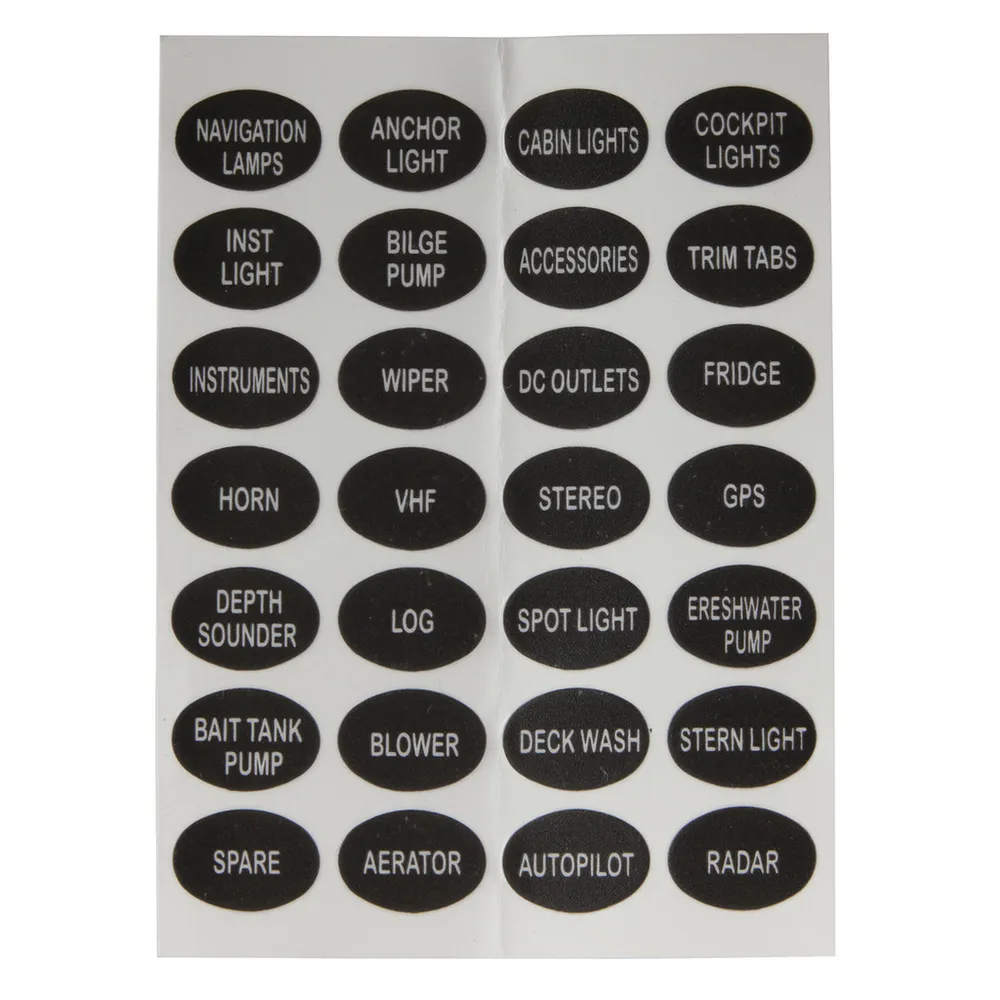 Marine Switch Panel with Circuit Breakers | Road Tech Marine